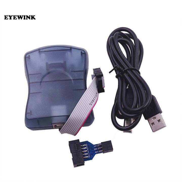 Atmel AT AVRISP Mkii XPII AVR ISP Mk2 USB AVRISP MKII โปรแกรมเมอร์ในระบบรองรับ AVR สตูดิโอ4 & 5 ...
