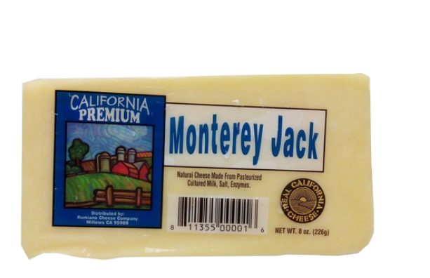 🎀อาหารนำเข้า🎀 Monterey Jack Chunks California Premium cheese 226g ...