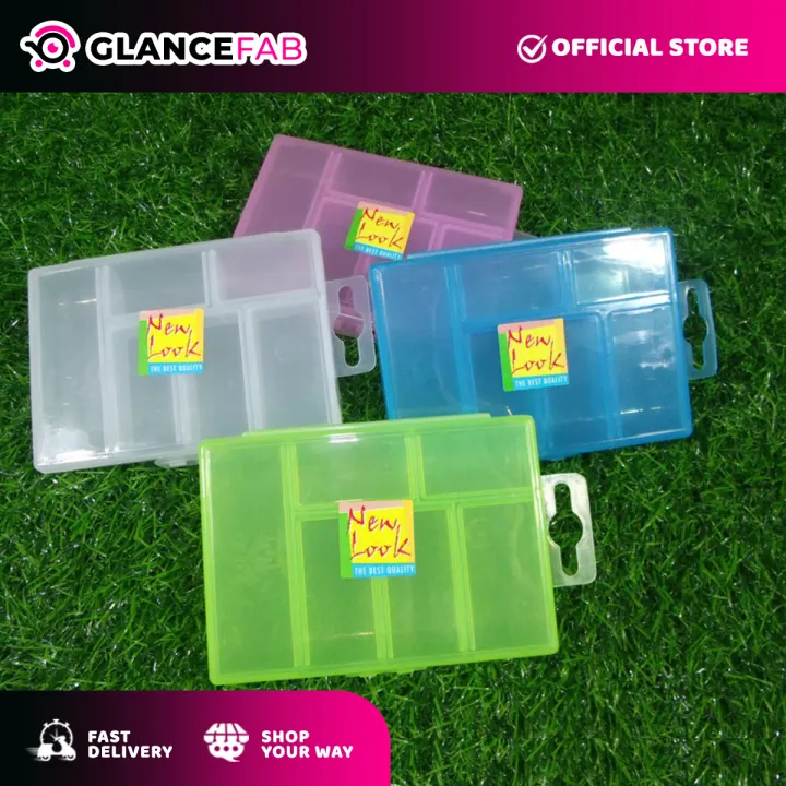 Small Medicine Box Organizer Storage Mini Pill Box Case with Multiple ...