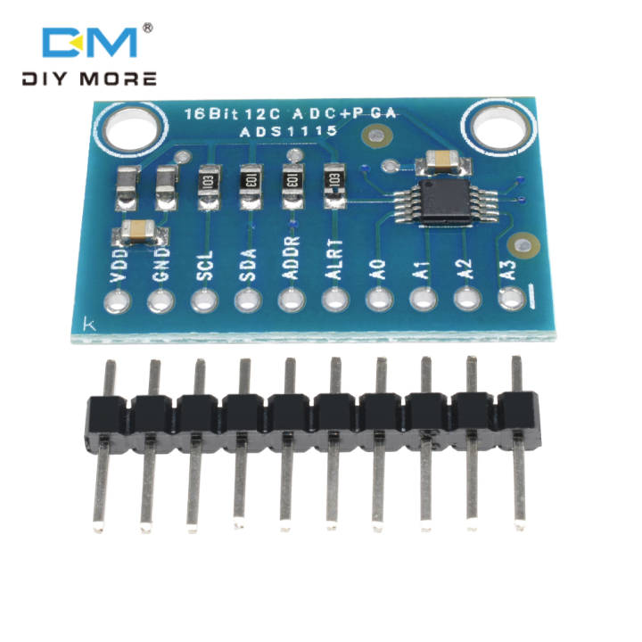Diymore Bộ Chuyển Đổi ADC PGA Tương Tự Sang Kỹ Thuật Số I2C 4 Kênh ...
