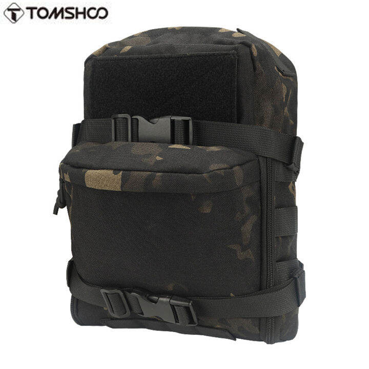 TOMSHOO Tacticals Backpack Lightweight Hydration Pack Water Bladder ...
