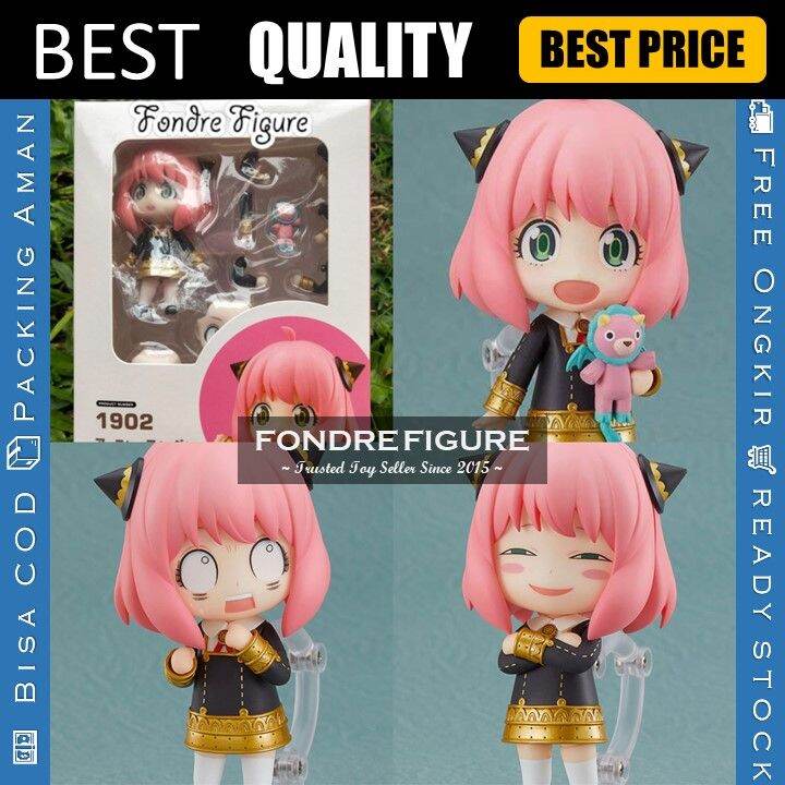 NENDOROID ANYA FORGER 1902 NENDO SPY X FAMILY SCHOOL UNIFORM LOID GSC ...