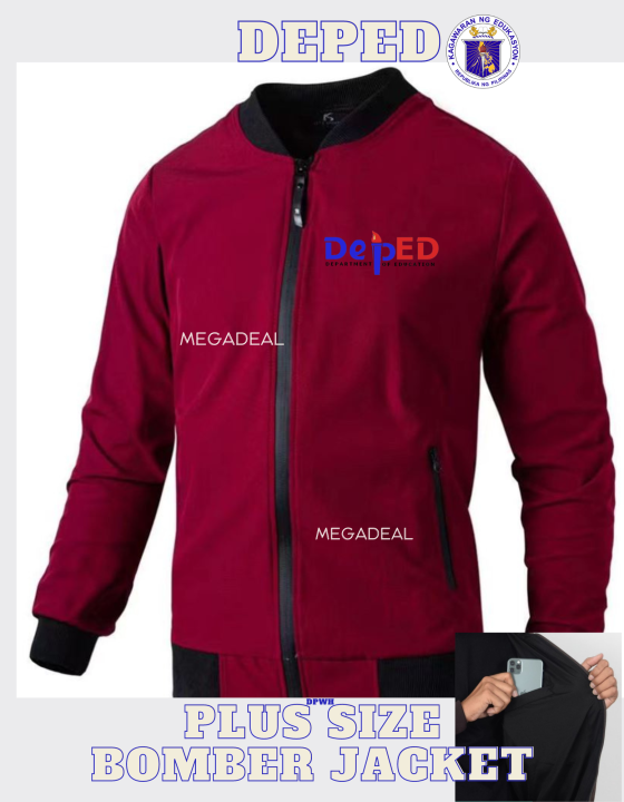 DEPED Unisex Bomber Jacket With Embroidery | Lazada PH