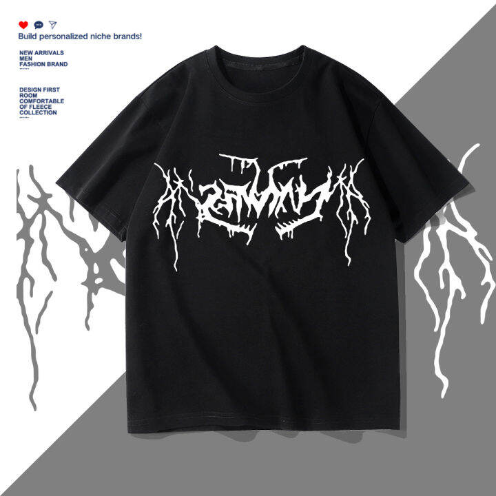 D358 เสื้อยืดคอกลมแฟชั่นunisex เสื้อยอดฮิตลาย ใส่ได้ทั้งหญิงและชาย ...