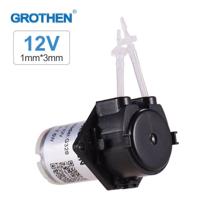 GROTHEN Máy Bơm Định Lượng DC 12V Máy Bơm Nhu Động Máy Bơm Chất Lỏng ...