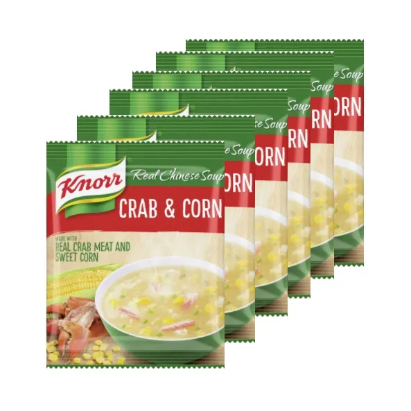 Flash Sales Knorr Crab And Corn Soup Mix 60g Pack Of 6 Lazada Ph