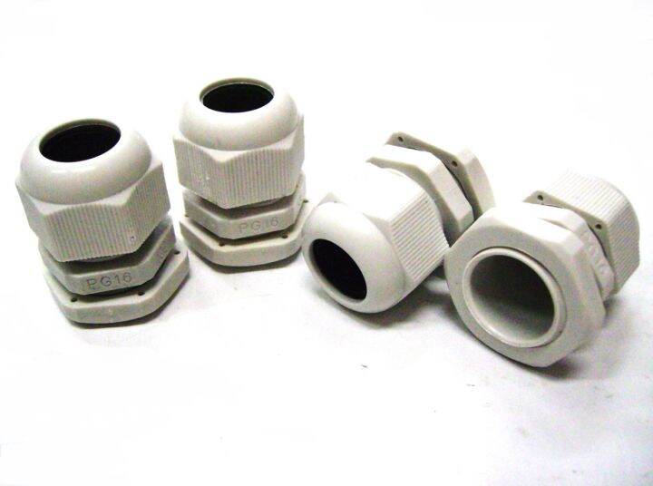 Plasma Pvc Cable Gland - White ( PG7 - PG21 ) | Lazada