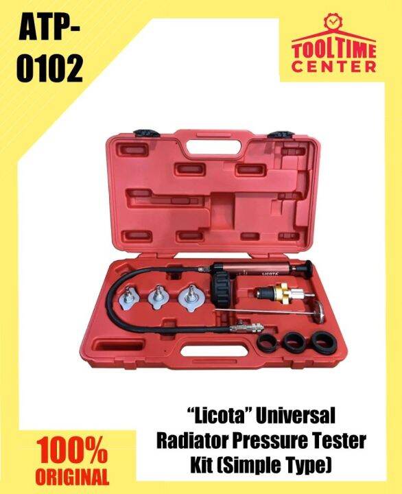 Licota Universal Radiator Pressure Tester Set Model: ATP-0102 Made in ...