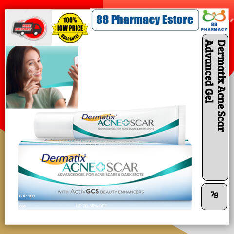 Dermatix® Acne Scar Advanced gel for Acne Scars & Dark Spots 7g untuk ...