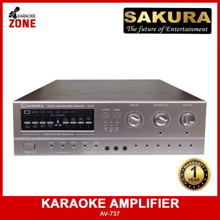 【Hot Sale】Sakura Amplifier / Sakura AV 737 Original 1400watts | Lazada PH
