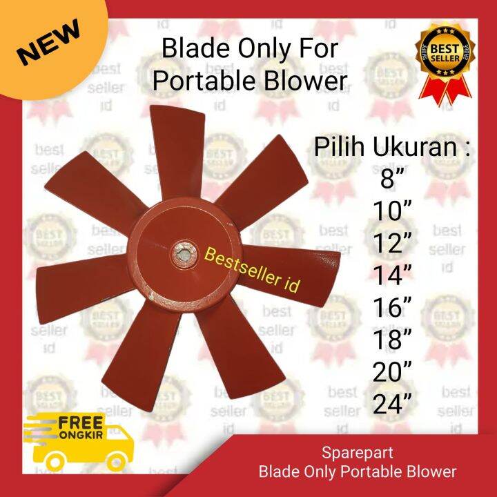 Sparepart Blade / Baling Baling Portable Ventilator Fan Blower | Lazada ...