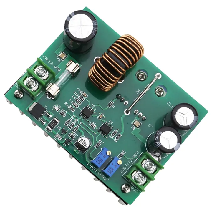 DC 600W 12-60V to 12-80V Step-Up Boost Converter Constant Current Power Supply Driver Voltage ...