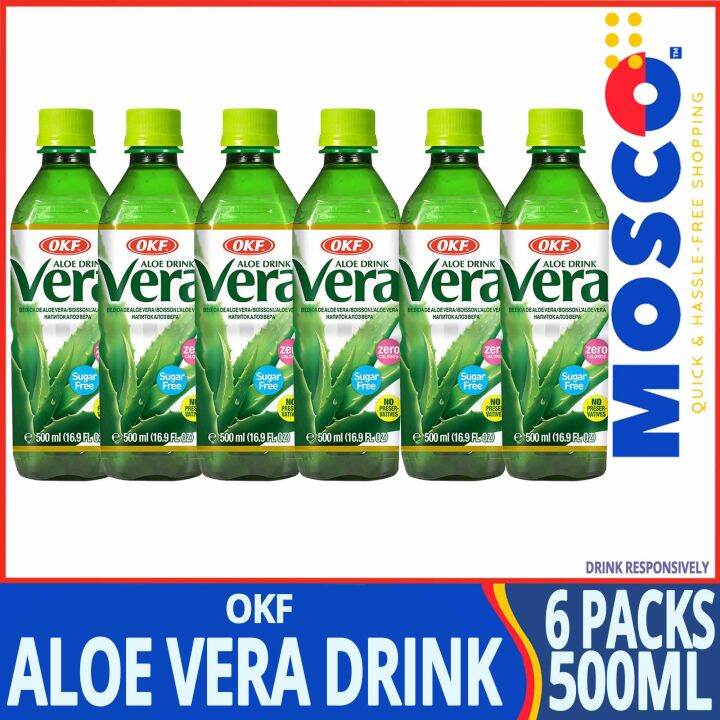 OKF Aloe Vera Drink Sugar Free 16.9oz (500ml) | Lazada PH