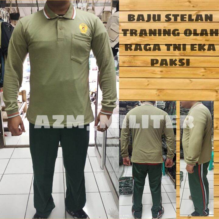 SETELAN TRAINING LENGAN PANJANG TNI AD / TRAINING OLAHRAGA TNI AD/ BAJU ... SETELAN TRAINING LENGAN PANJANG TNI AD / TRAINING OLAHRAGA TNI AD/ BAJU ...