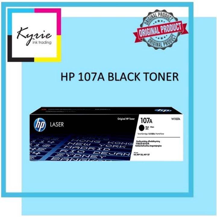 HP 107A Black Original Laser Toner Cartridge HP107A♜ | Lazada PH