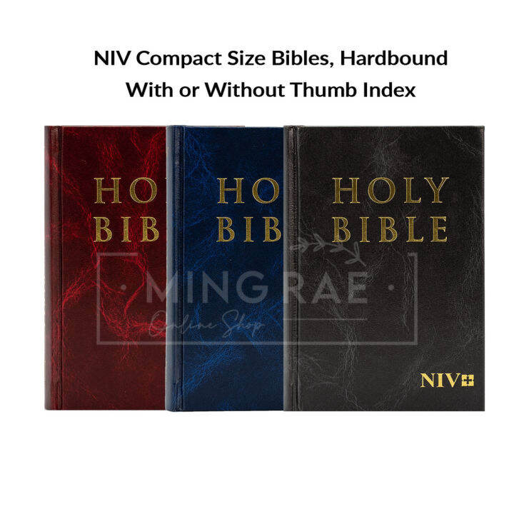 NIV Compact Bibles, Hardbound | Lazada PH