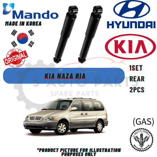 KIA NAZA RIA (REAR 2PCS)100% ORIGINAL (KOREA BRAND IMPORTED) MANDO ...