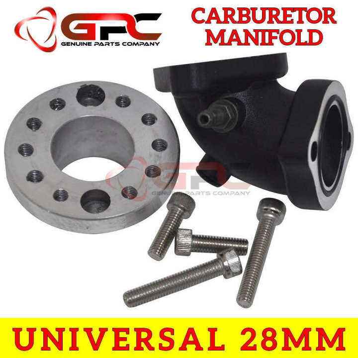 GPC Carburetor / Intake Manifold for UNIVERSAL 28MM | Lazada PH