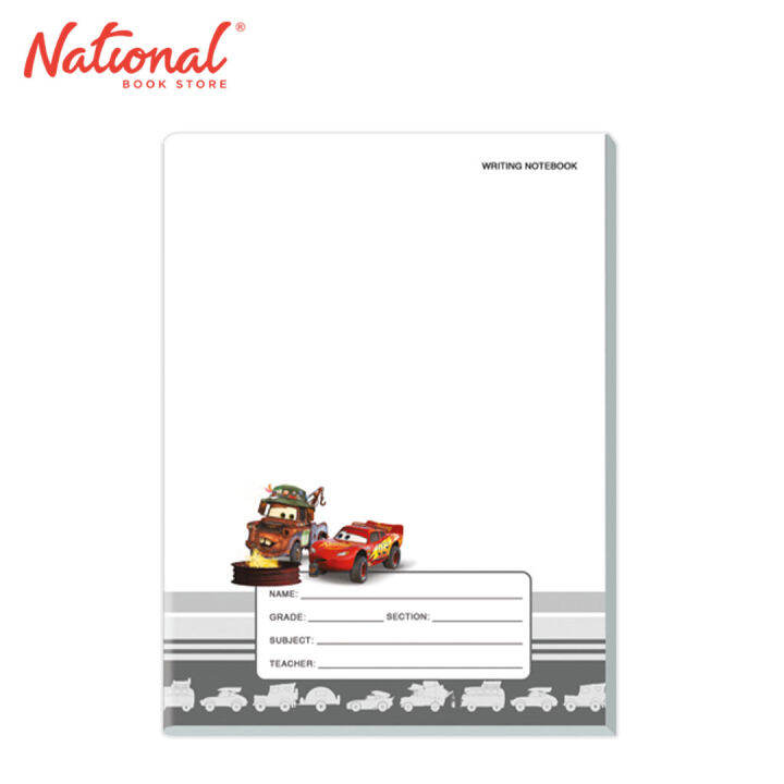 Orions Writing notebook 5.8x7.8in 80s Disney Cars Color Coded (cover ...