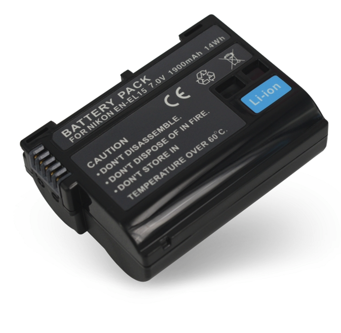 EN-EL15 แบตเตอรี่นิคอน D7000,D7100,D7200 Nikon1 V1 Nikon Battery ...