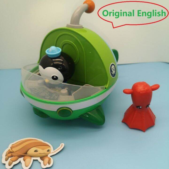 The Octonauts Octopod Adventure Playset English Octo Alert Sounds Lights Toys Barnacles Kwazii