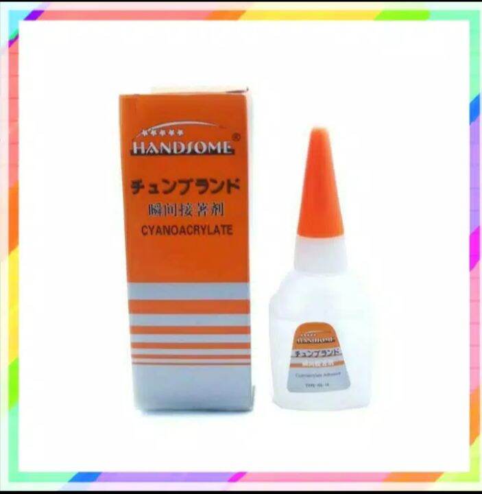 10 pcs lem korea handsome, lem handsome korea botol besar, lem tetes ...