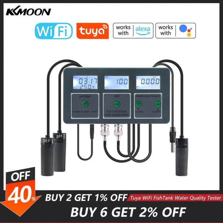 Tuya Wifi Fishtank Water Quality Tester High Accurancy Home Use Water ...