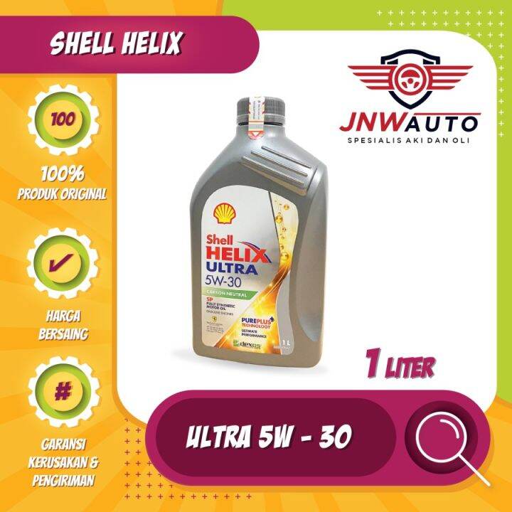 Shell Helix Ultra 5W-30 - 1 LITER | Lazada Indonesia