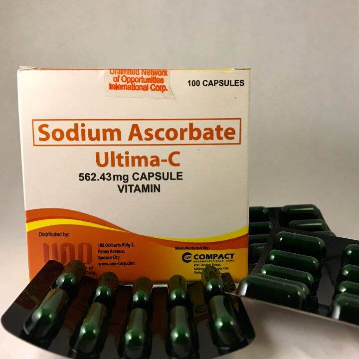 Ultima C (100 Capsule ALKALINE VITAMIN C) Strengthens the Immune System ...