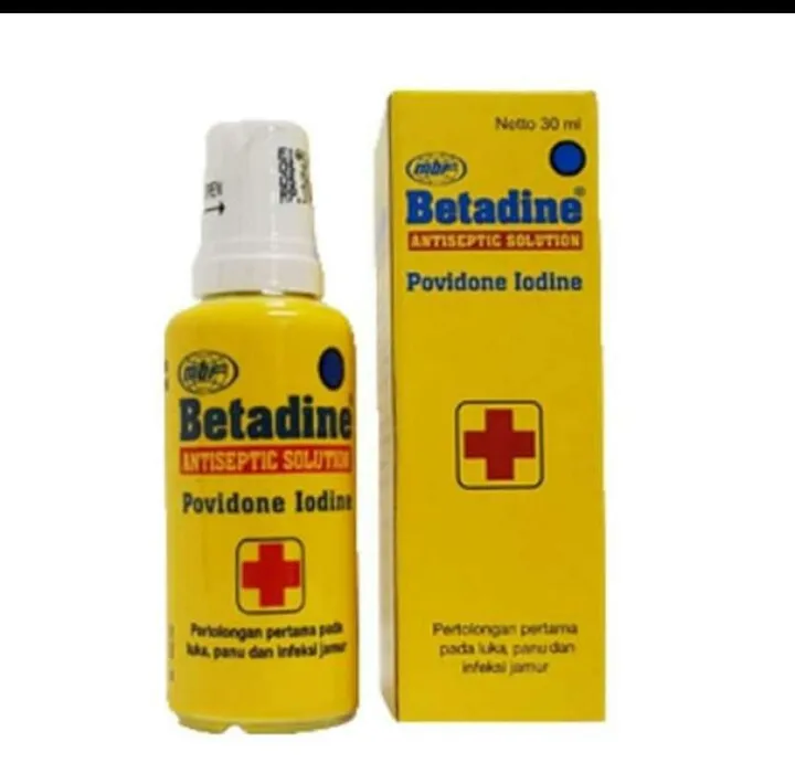 Betadine Solution 30ml / Obat Luka / Antiseptic Solution | Lazada Indonesia