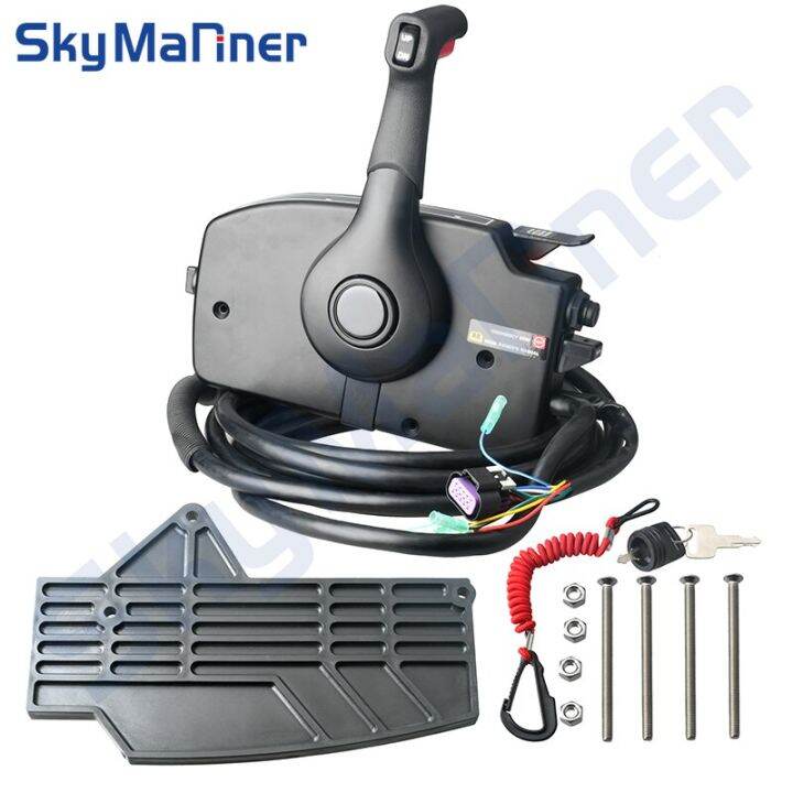 Boat Motor Side Mount Remote Control Box 881170A13 With 14 Pin For ...