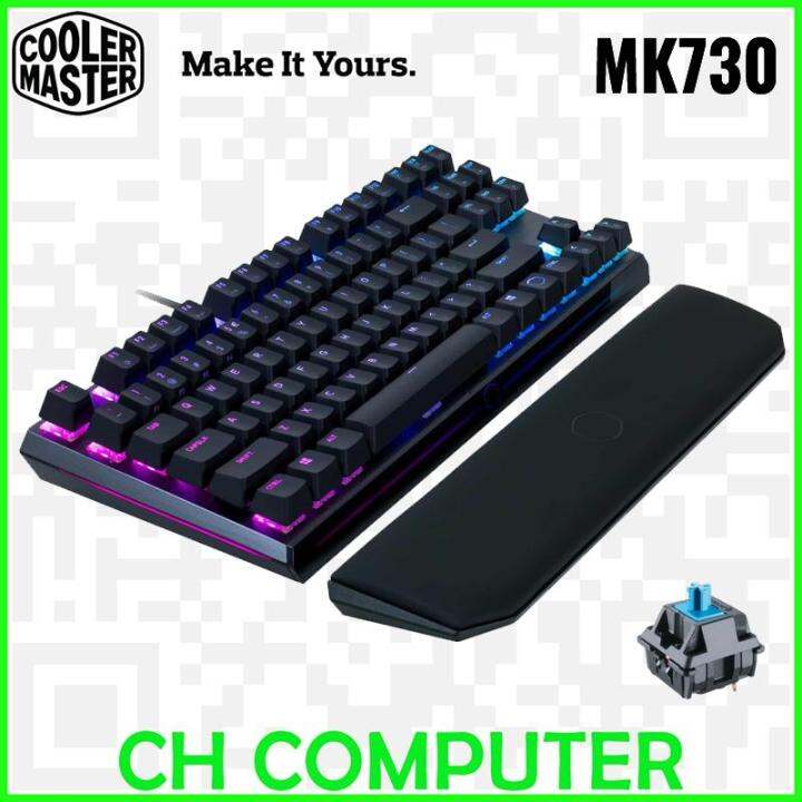 Cooler Master MK730 Tenkeyless RGB Gaming Mechanical Keyboard - Cherry ...