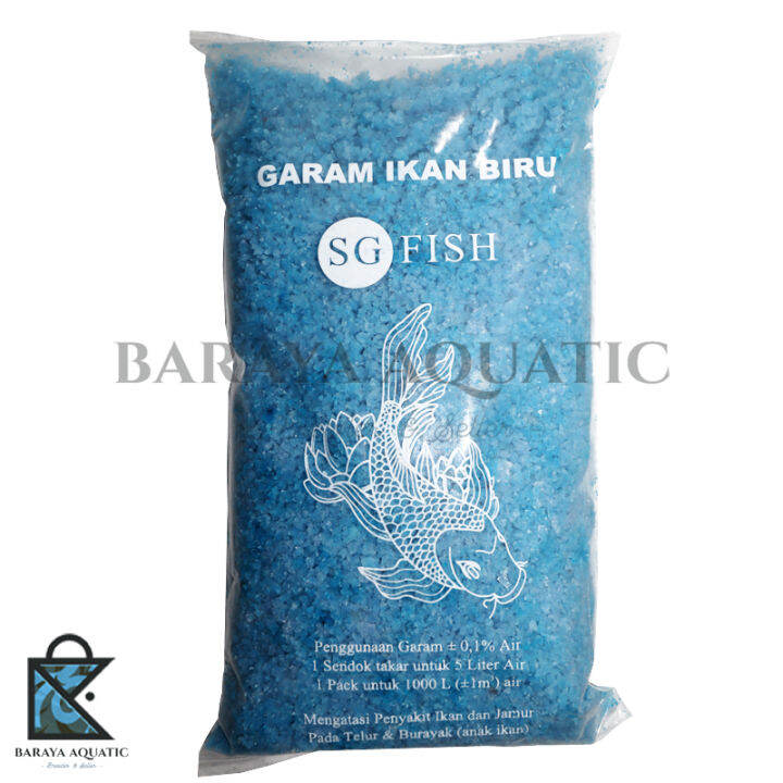 Garam Ikan Biru 1Kg - SG Fish | Lazada Indonesia