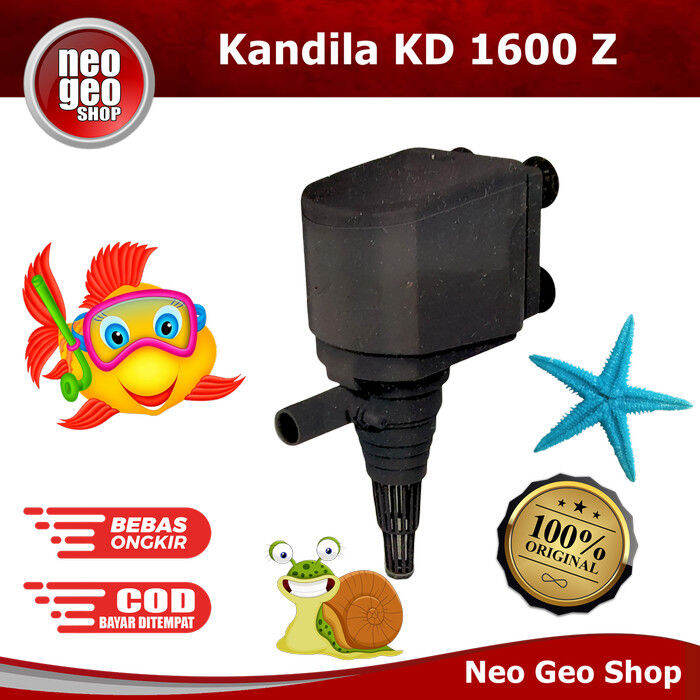 Kandila KD 1600 Z pompa air celup kolam aquarium Hidroponik | Lazada Indonesia
