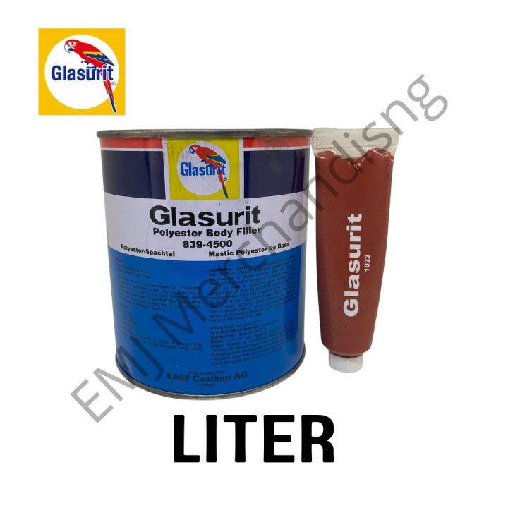 Glasurit Body Filler In Liter / masilya / filler / car / motorcycle ...