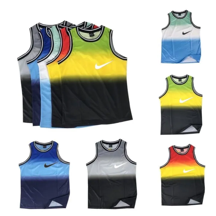 Assorted Tricolor Drifit Basketball Jersey Sando For Men (Assorted ...