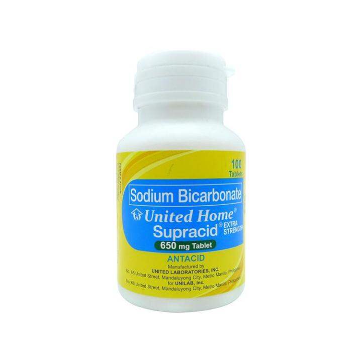 Supracid 650 mg Tablet and 325mg 100 tablets per bottle antacid | Lazada PH