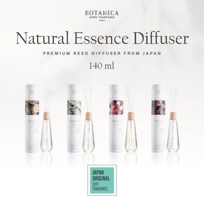 Reed Diffuser Botanica Japan Natural Essence 140 ml Pengharum Ruangan | Lazada Indonesia
