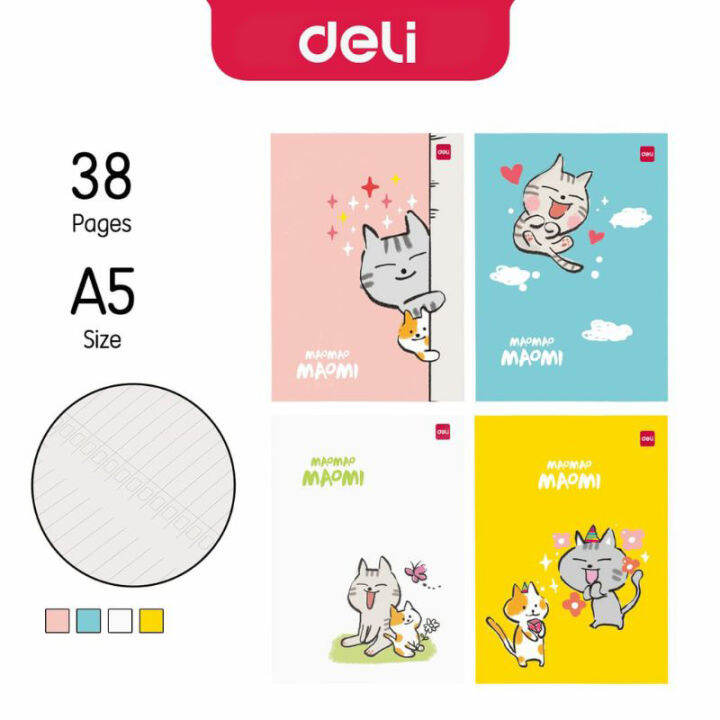 DELI NOTEBOOK / BUKU TULIS SEKOLAH A5 SATUAN | Lazada Indonesia