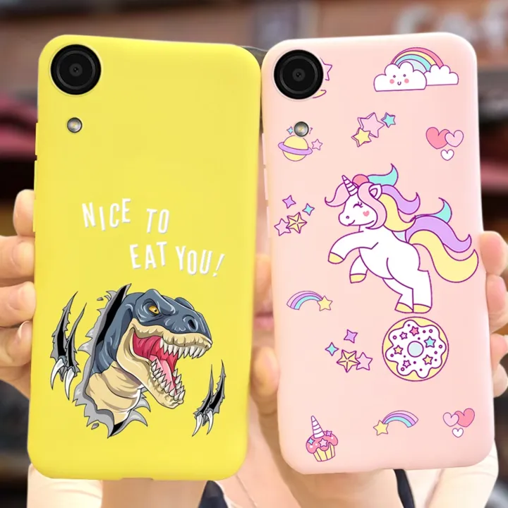 For Samsung Galaxy A03 Core Case SM-A032F Lovely Cartoon Cover Soft ...