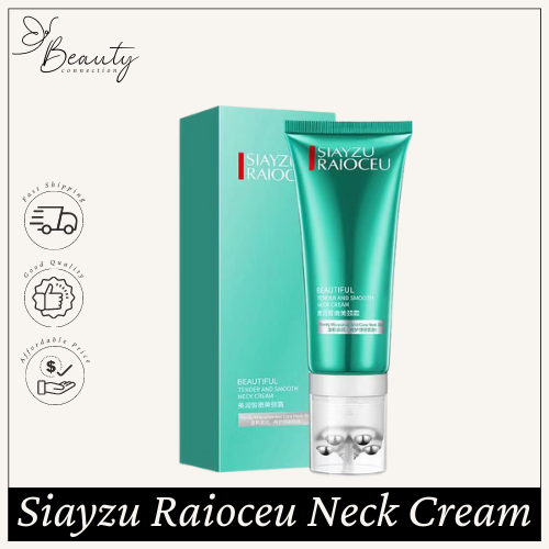 ORIGINAL Siayzu Raioceu Smooth Neck Cream Roll On Massage Small Steel ...