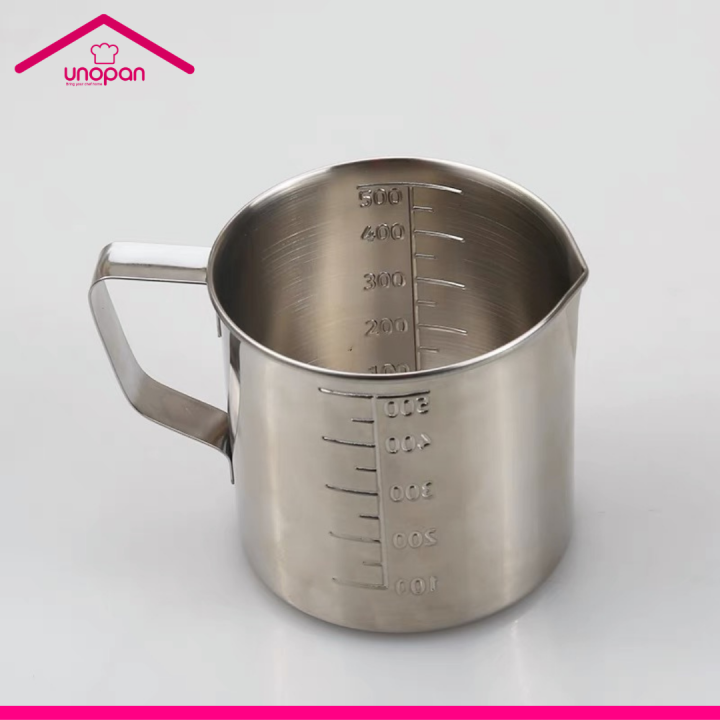 [𝗨𝗡𝗢𝗣𝗔𝗡] Stainless steel Measuring cup (200cc) /(UN31021) | Lazada