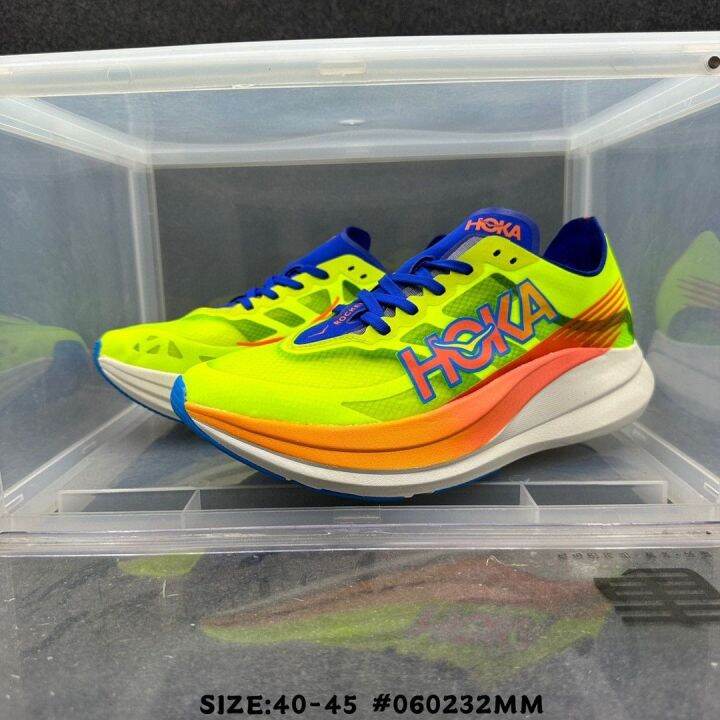 hoka one one rocket x2 running shoes for men's sports sneakers | Lazada
