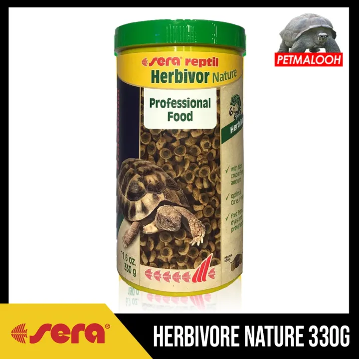 PETMALOOH Sera Reptil Professional Herbivor Nature | Lazada PH