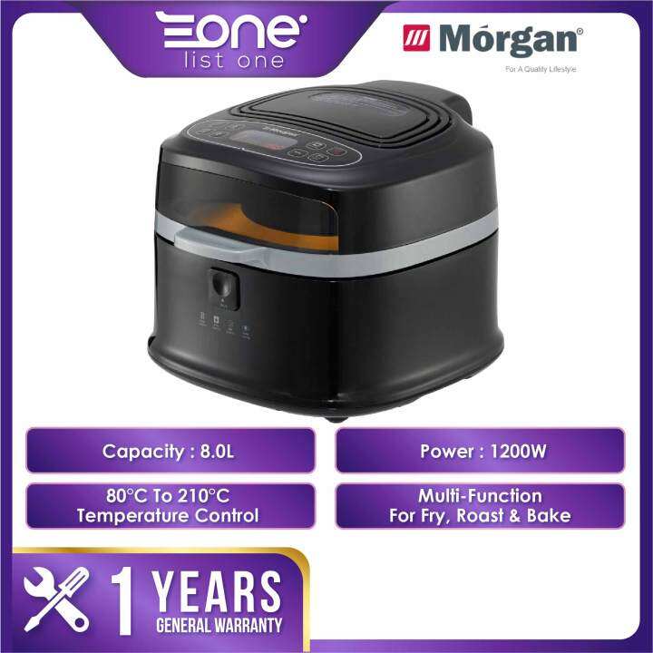 Morgan 8.0L Digital Air Fryer MAF-OPTIMAL 8 | 8.0L MAF-EROS 8 with ...