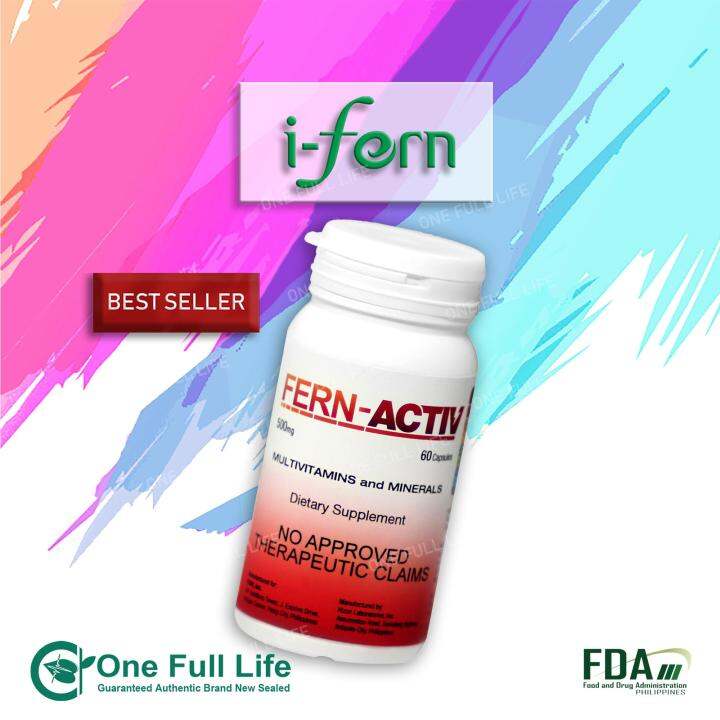 Fern-Activ Fern Activ 60 Capsules x 1 BOTTLE | Lazada PH