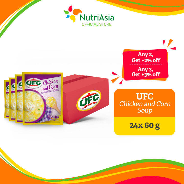 UFC Chicken and Corn 60g Bundle of 24 | Lazada PH