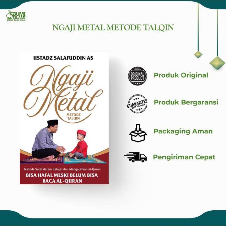 Buku Agama - Ngaji Metal Metode Talqin - Ustadz Salafuddin As - Turos ...