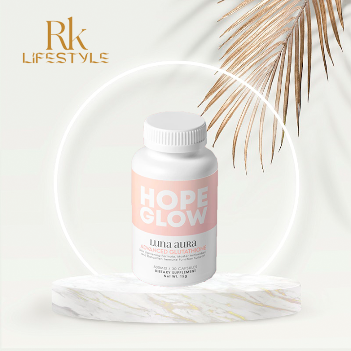 Luna Aura Hope Glow Advanced Glutathione Capsule Gluta Vitamin C ...