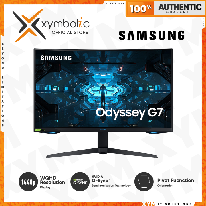 Samsung Odyssey G7 32 inch Curved Gaming Monitor LC32G75TQSEXXP | Lazada PH